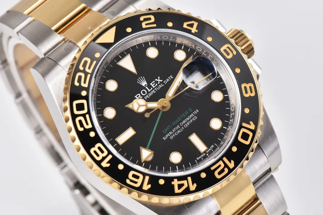 Replica AR Factory Rolex GMT-Master II 116713LN Black Dial Ceramic ...