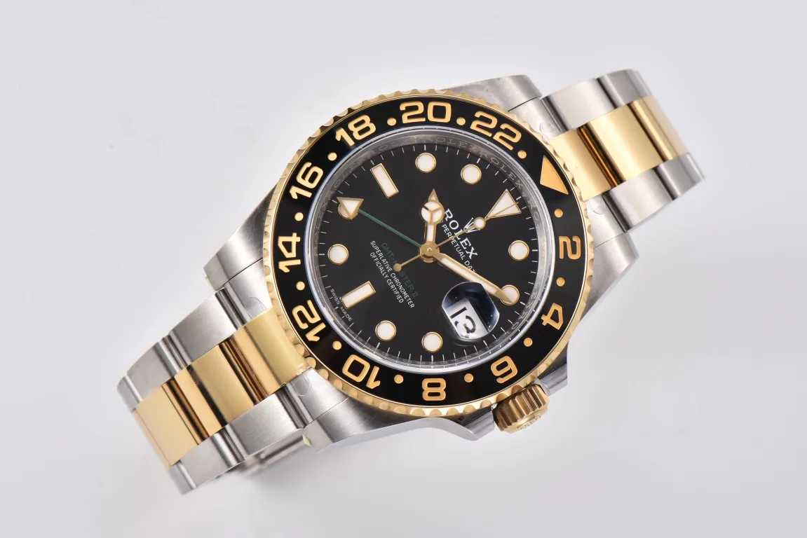 Replica AR Factory Rolex GMT-Master II 116713LN Black Dial Ceramic ...