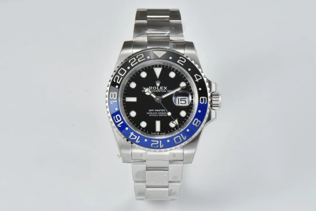 Replica VS Factory Super Clone Rolex GMT-Master II Batman 126710BLNR ...