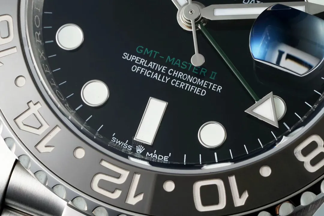 Replica AR Factory Rolex GMT-Master II Batman 126710BLNR Black Dial ...