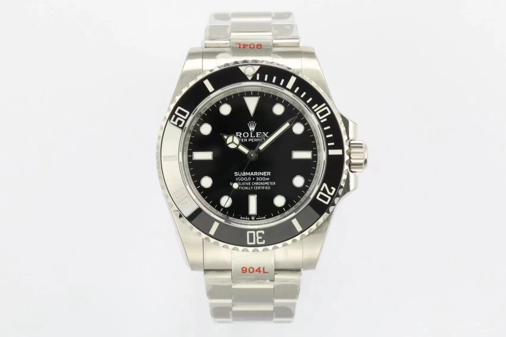 Replica AR Factory Rolex Submariner Black Dial Stainless Steel Oyster ...