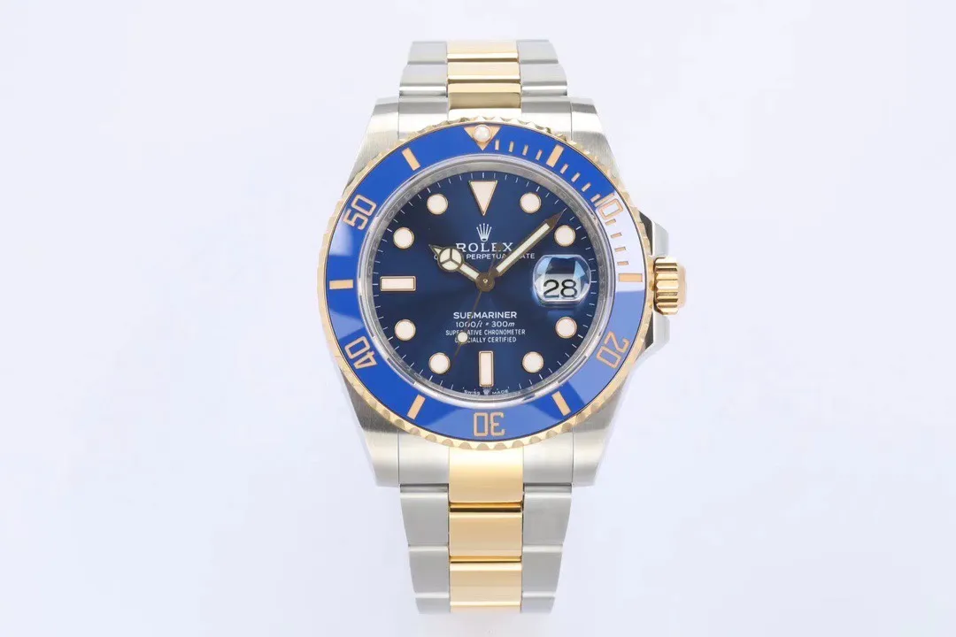 Replica VS Factory Rolex Submariner 40mm Date Two-Tone Steel and Yellow ...